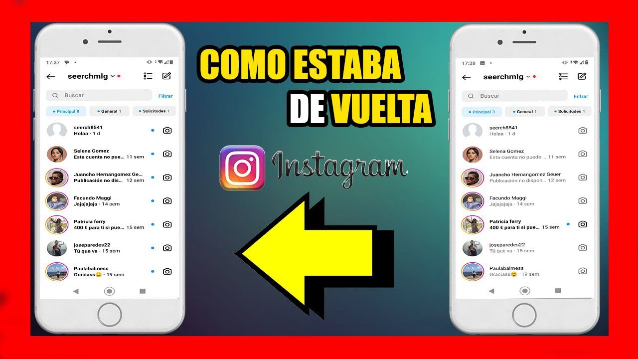 Cómo marcar mensajes como no leídos en Instagram fácilmente